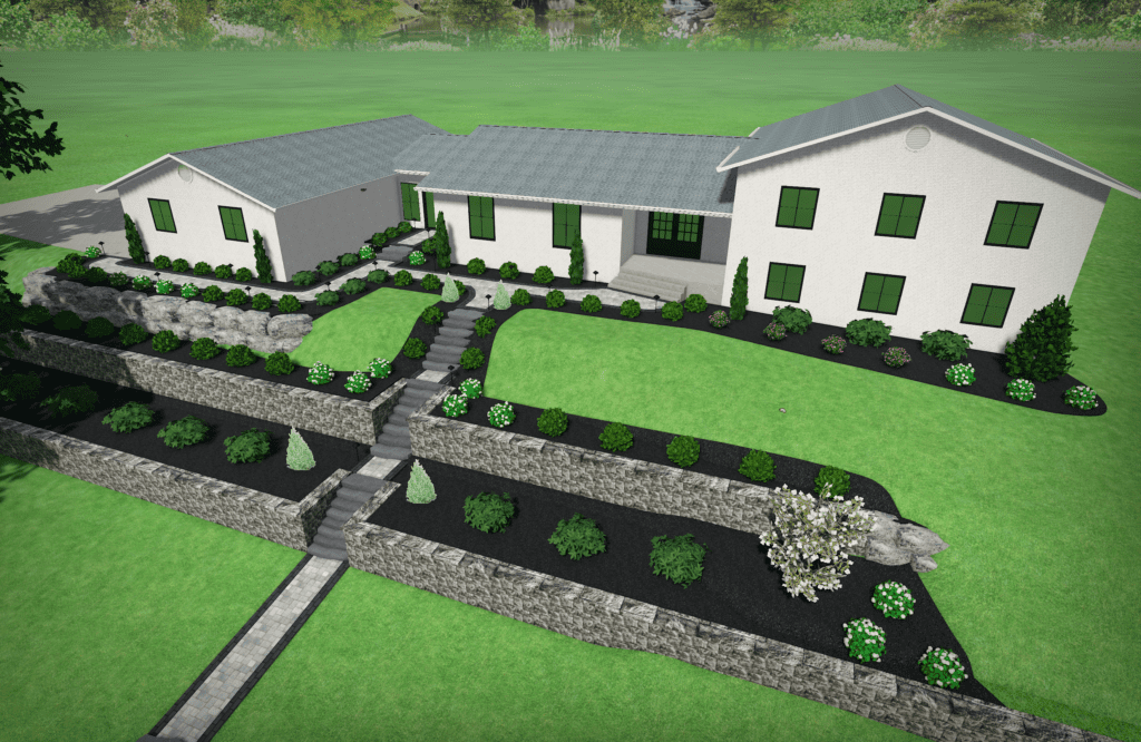 Landscape Design - Custom Lawn Care and Landscaping